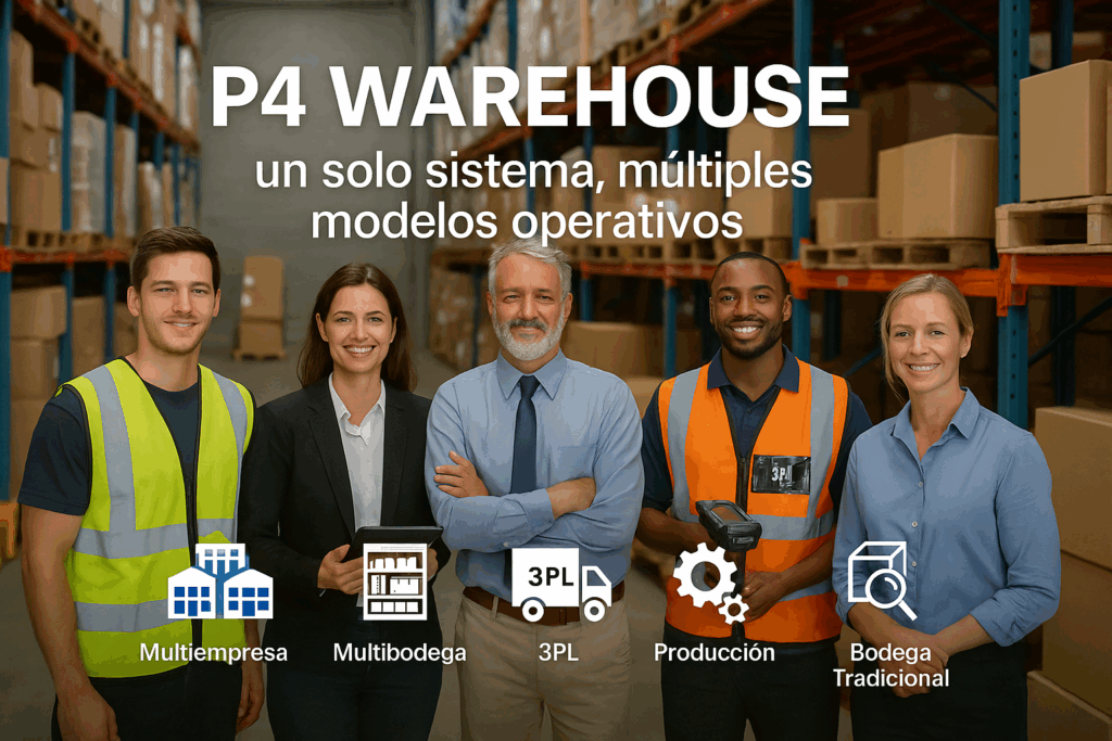🏭 P4 WAREHOUSE: One system, multiple operating models