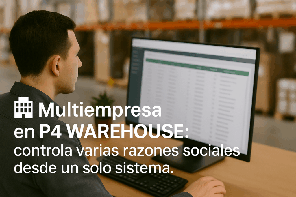 🏢 Multi-company in P4 WAREHOUSE: control multiple company names from a single system - P4 ...